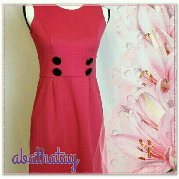 LOFT | Dresses | Chic Retro Button Accent Dress | Poshmark